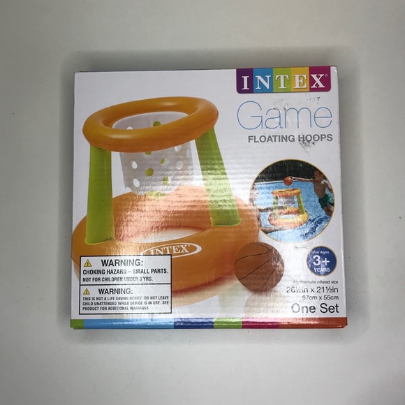 Intex | Toys | Intex Inflatable Floating Hoops Game Float | Poshmark